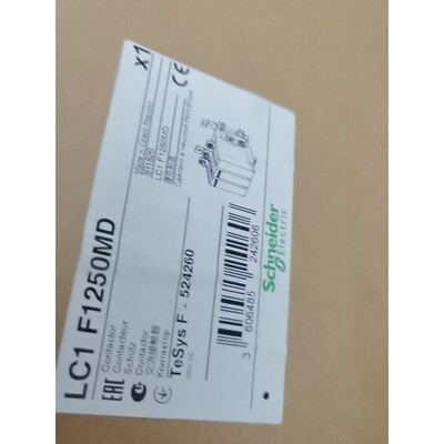 施耐德接触器LC1F1250MD DC220V全新原装拍前请询价