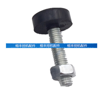 柳工门顶胶边门防撞胶粒906C/907/908D/915/922/925/936E挖机配件