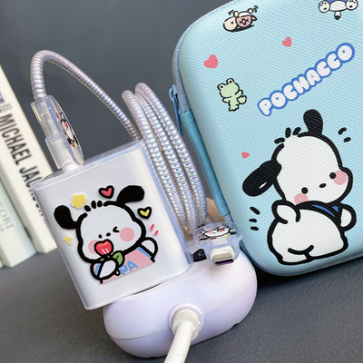 适用VIVO80W90W充电器保护套绕线