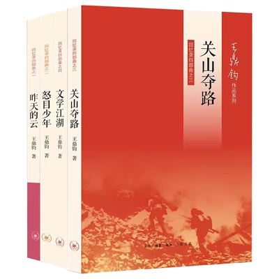 正版文学江湖 昨天的云 怒目少年 关山夺路 王鼎钧回忆录四部曲 三联书店 显示一代中国人的因果纠结 生死流转