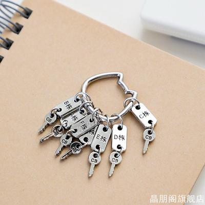 搞怪创意小红薯款包租婆钥匙串富婆收组钥匙挂件躺平钥匙扣