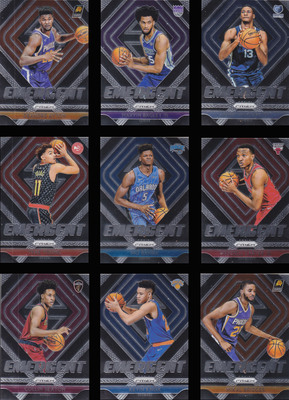 NBA球星卡帕尼尼1819Prizm新秀特卡Emergent凑套