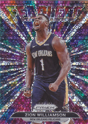 NBA球星卡Prizm2122特卡泡泡折Fearless凑套#1锡安