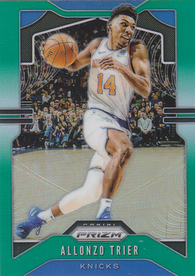 NBA球星卡帕尼尼1920Prizm普卡绿折射#180阿隆佐-特里尔