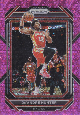 NBA球星卡2223Prizm普卡粉泡泡折射50编凑套#154亨特