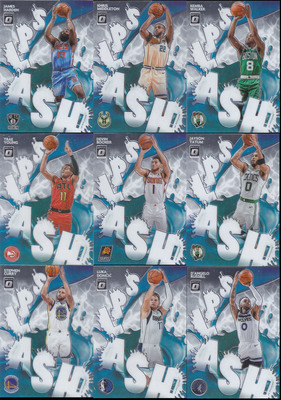 nba帕尼尼球星卡optic2021水花
