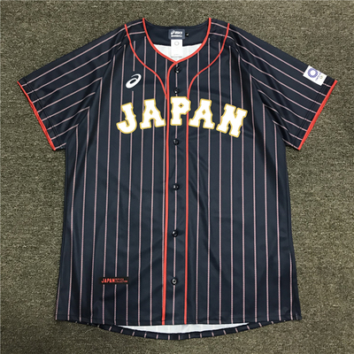 棒球服原宿条纹印花大码