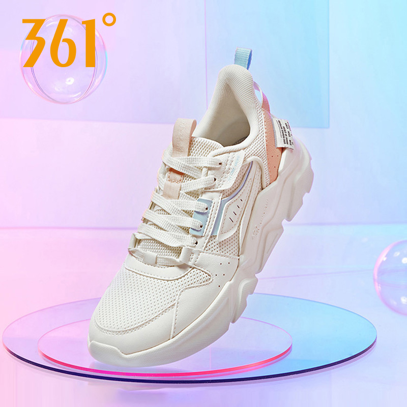 棱镜361女鞋运动鞋女2023夏季新款361度轻便网面透气休闲鞋跑步鞋_虎窝淘