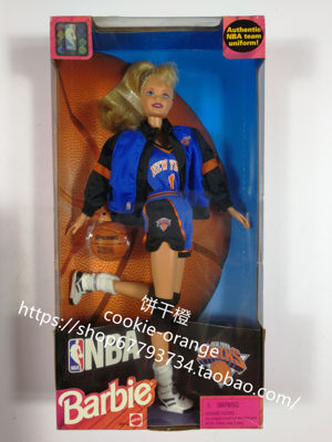 发 Barbie NBA New York Knicks 1998 纽约尼克斯篮球队芭比