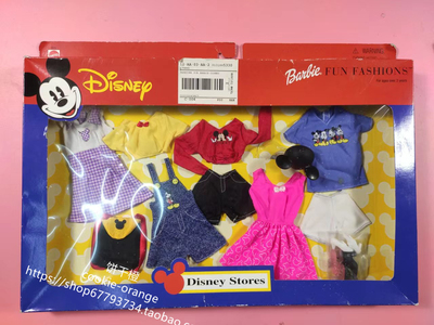 预 Barbie Disney Fun Fashions 快乐迪士尼芭比衣服配件