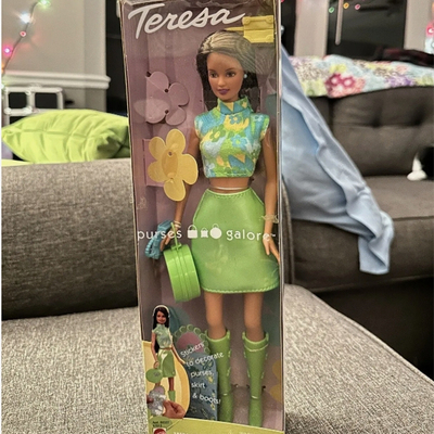 发 Barbie Purses Galore 57613 2002 正品绝版芭比娃娃