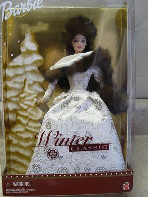 典雅复古冬季皮草芭比BARBIE