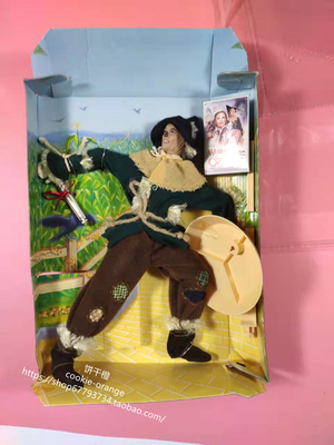发 Barbie Wizard of Oz Scarecrow 1996 奥兹巫师稻草人肯娃娃