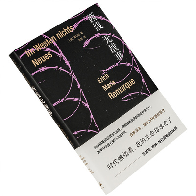 西线无战事 埃里希玛丽亚雷马克 朱雯翻译 世纪文景上海人民 外国小说 文学 现代小说经典中的经典 精装收藏本 正版书籍包邮