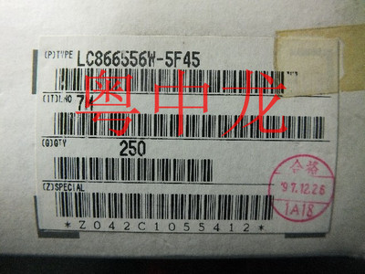 LC866556W-5F45 QFP 全新进口原装现货 可直拍