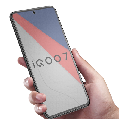 iqoo7钢化膜iqqo13电竞磨砂vivoiqoo7保护lqoo13手机iqo7vivo爱酷lq007vivoiq7igoo7iooq玻璃qioo屏幕iq7ipoo