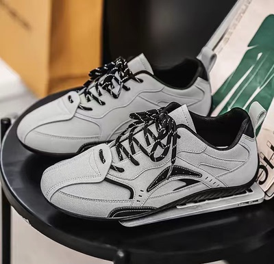 外贸原单新款德训潮流运动潮鞋男女款鞋厚底户外鞋