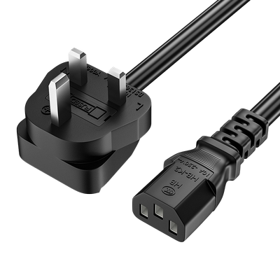 英规电源线英标bs认证品字尾