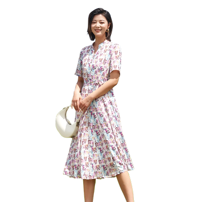 歌蒂诗春季初夏款长连衣裙