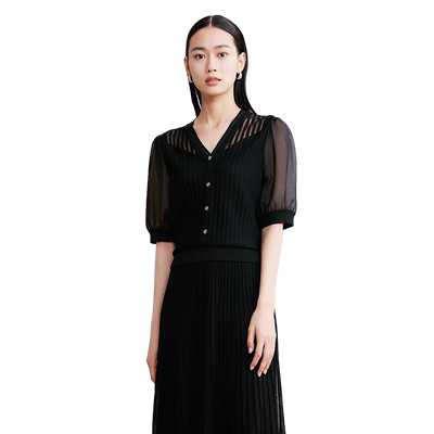 歌蒂诗短袖简约通勤常规