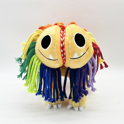 现货跨境热卖yarnaby plush 波比彩色狮子毛绒玩具玩偶毛绒公仔