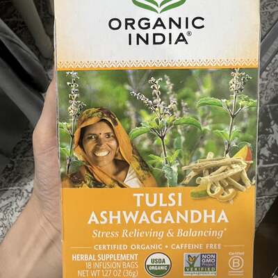 OrganicIndia南非醉茄无咖啡萃取