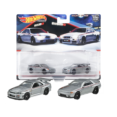 风火轮汽车文化合金胶胎收藏双车