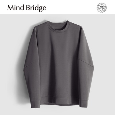 MindBridge【基础耐穿】棉质弹力运动休闲打底衫T恤卫衣透气M4405