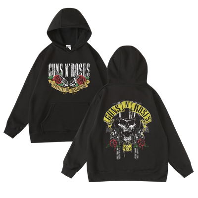 摇滚枪炮玫瑰slash周边套头衣服