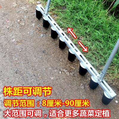 速发栽苗神器打孔机种植蔬菜打坑打工农用眼具农业草莓移苗定植打