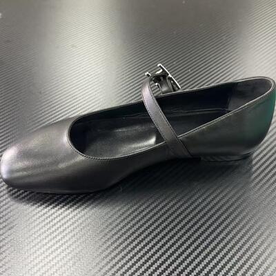 STELLALUNA法式浅口平跟真皮