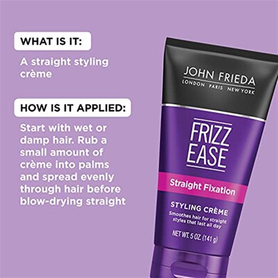 速发Joh Frieda Frizz-se Strght Fixatio Stylig Cre  5 Ou