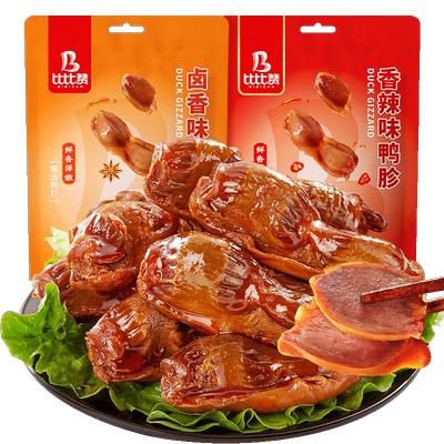 比比赞鸭胗零食休闲食品小吃