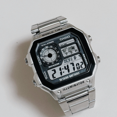 CASIO卡西欧复古潮流男女电子表