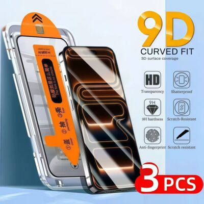 3PCS Oleophobic Coating Dust Free Easy Installation Screen P