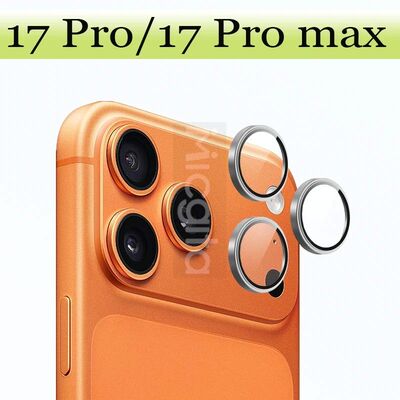 Matel Ring Camera Protector For Apple iphone 17 Pro 17Pro Ma