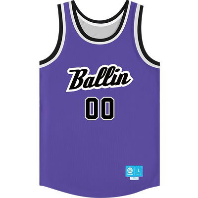 ballin定制复古球衣比赛服套装
