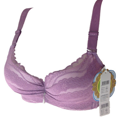 文胸聚拢聚拢蕾丝文胸中模杯