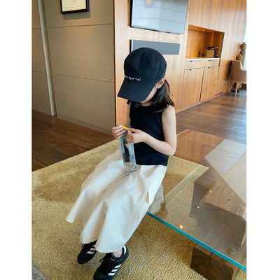 YUSONG夏季女童休闲a字半身裙