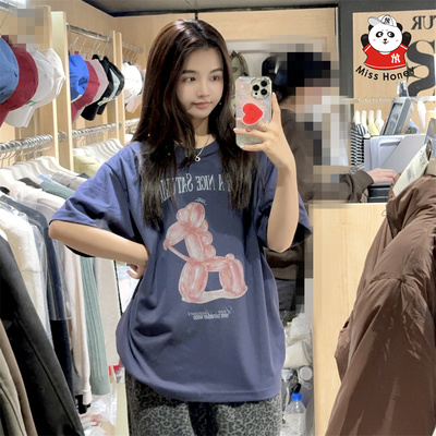 Satur专柜正品26年马年限定版气球小马短袖T恤TS02