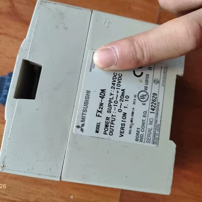 议价fx2n-4daplc 4通道模拟量转换模块