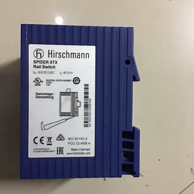 议价HIRSCHMANN Spider 8TX轨道交换机。庫存两