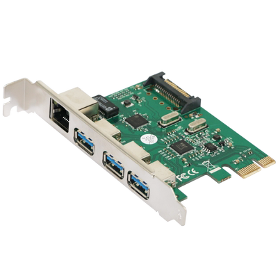 GRIS台式机千兆网卡3.0HUB集线器