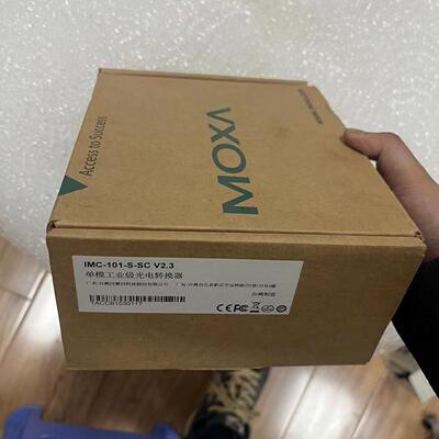 议价IMC-101-S-SC V2.3 MOXA单模工业级光电转换器维修