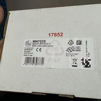 议价MN703S RFID编码安全传感器 易福门ifm工控配件维修