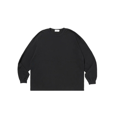 Cooie Degreasing Rough Jersey L/S Tee 日产 天竺棉厚织 长tee