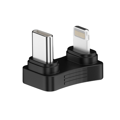 Type-C公对公U型弯头转接头