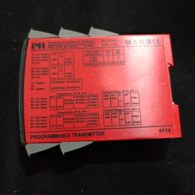 议价 丹麦PR 讯号隔离器PR4114 PR5114A_A 221355006全新原装现货