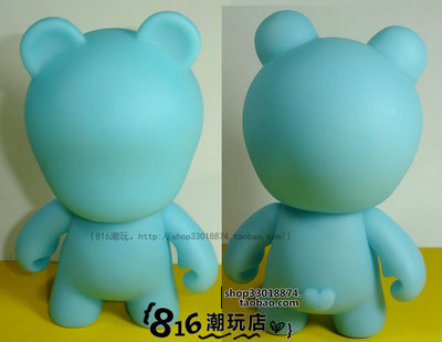 暴力熊素体DIY涂鸦绘画原创公仔