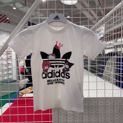 阿迪达斯童装小童T恤IIT7920